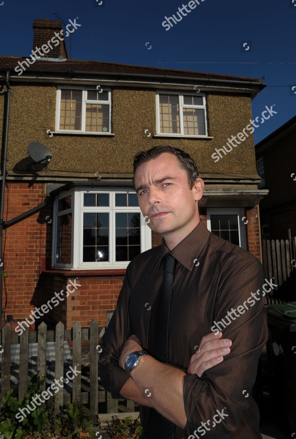 Actor Stephen Malloy Outside House On Editorial Stock Photo - Stock ...