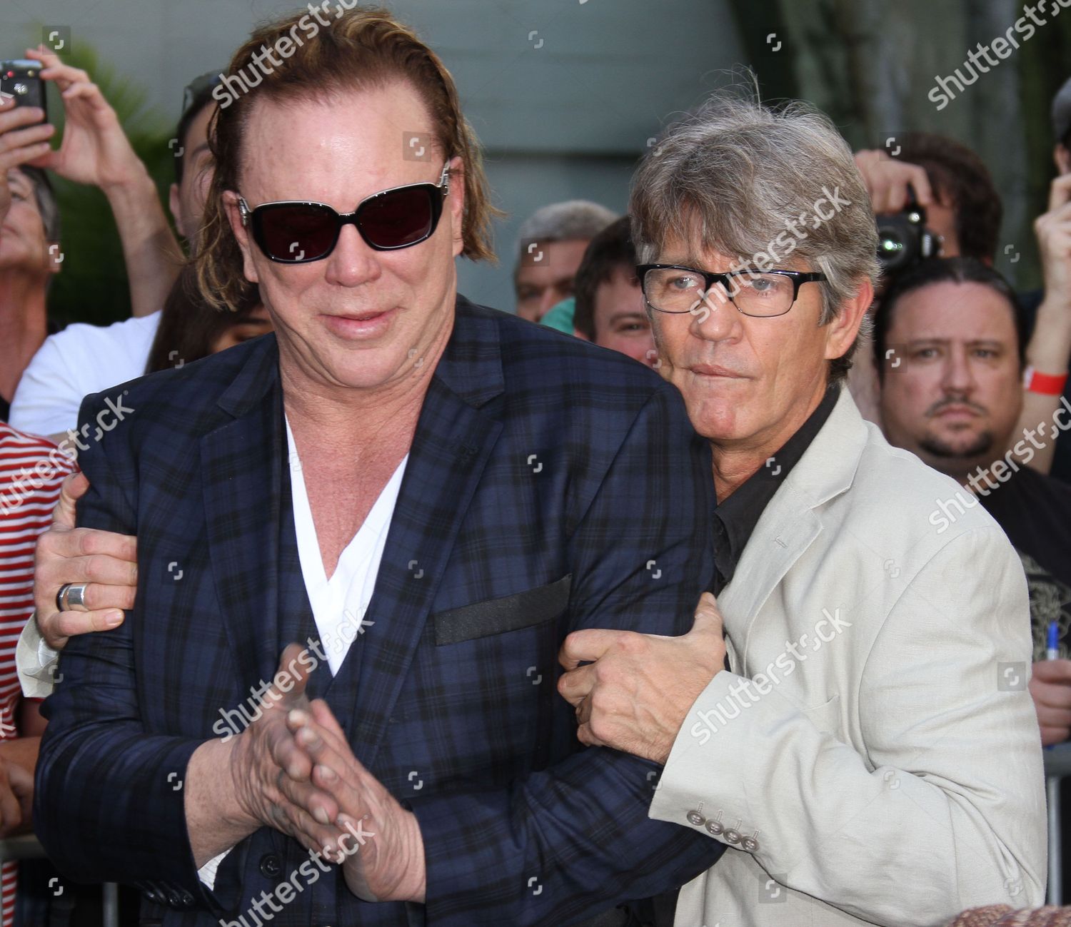 Mickey Rourke Eric Roberts Editorial Stock Photo - Stock Image ...