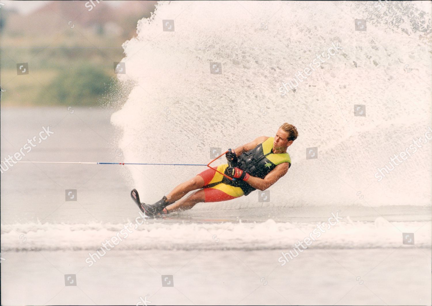 Water Skiing Championships Showing Overall Champion Editorial Stock ...