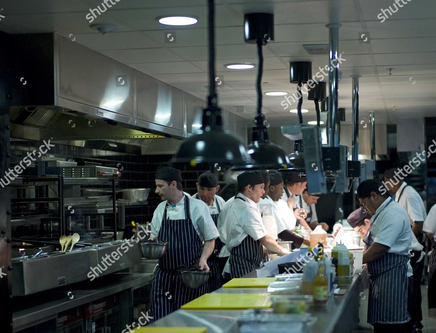 Chefs Jamie Oliver Adam Perry Lang Editorial Stock Photo - Stock Image ...