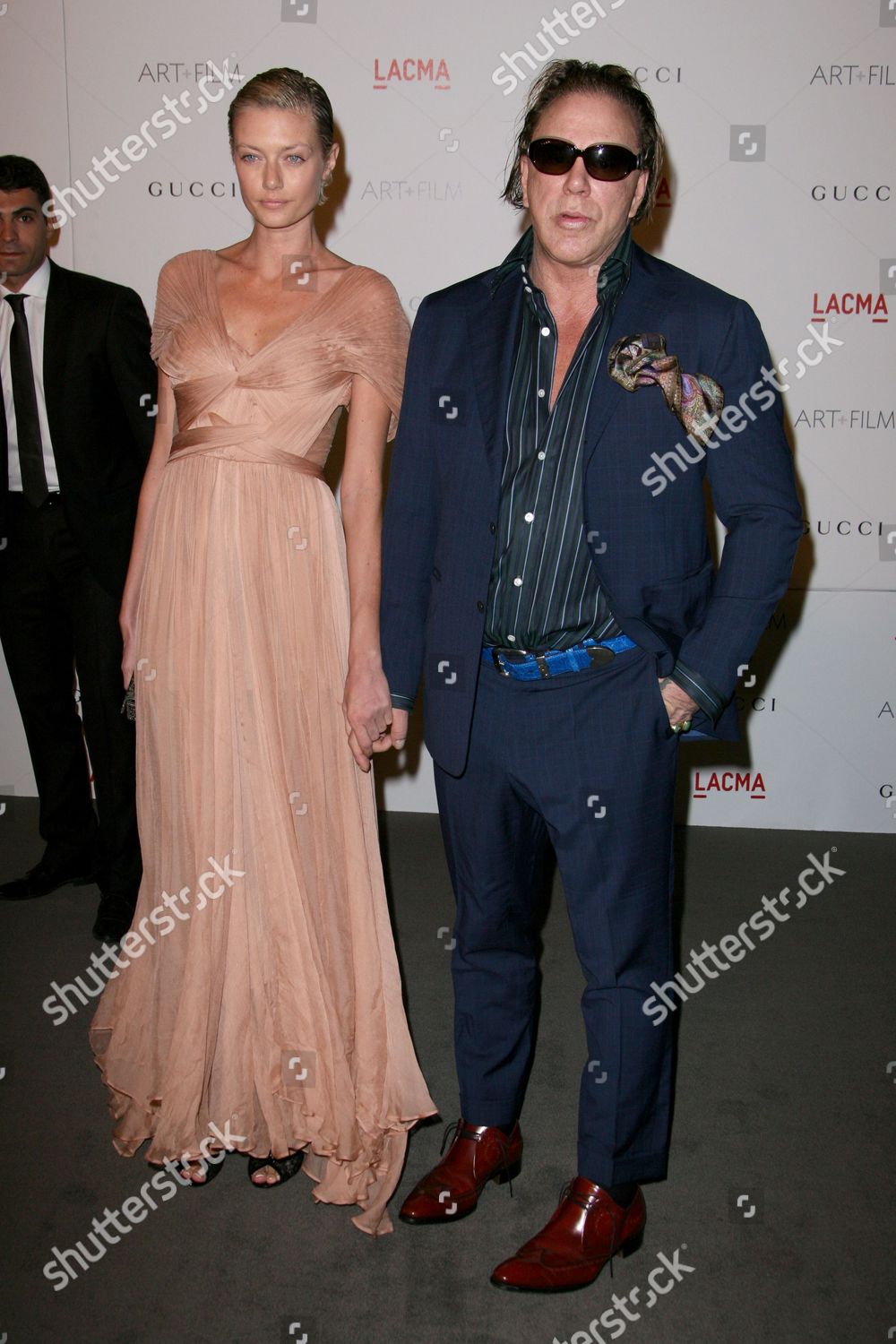 Mickey Rourke Girlfriend Anastassija Makarenko Editorial Stock Photo ...