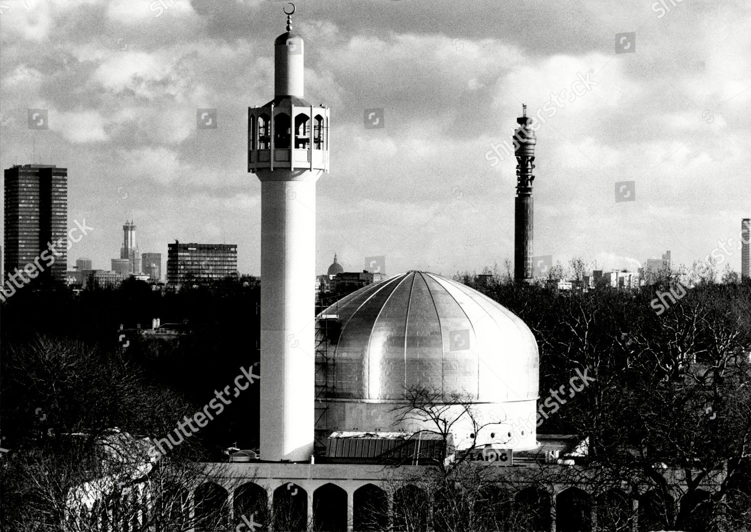 London Great Central Mosque Regent Park Editorial Stock Photo - Stock ...