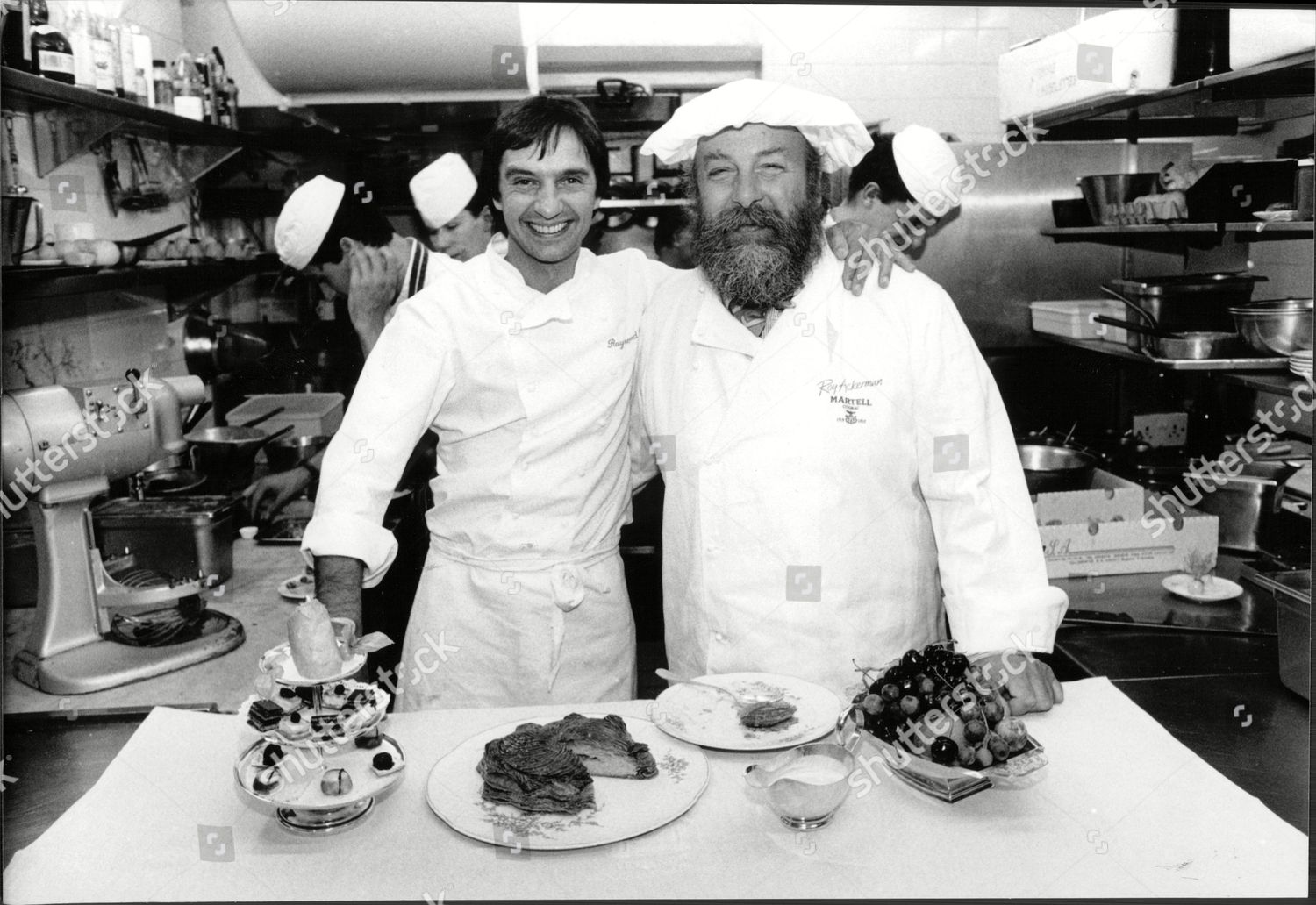 Raymond Blanc Chef Left Roy Ackerman Editorial Stock Photo - Stock ...