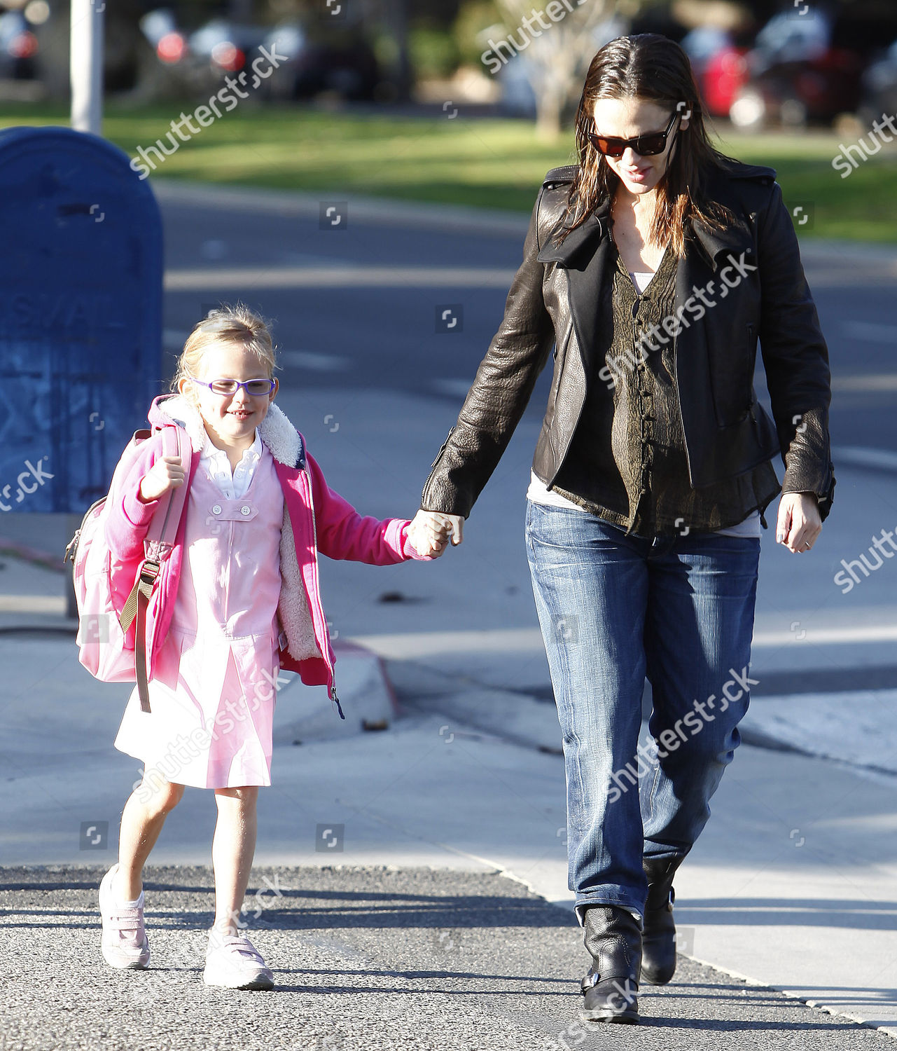 Jennifer Garner Daughter Violet Affleck Editorial Stock Photo - Stock ...