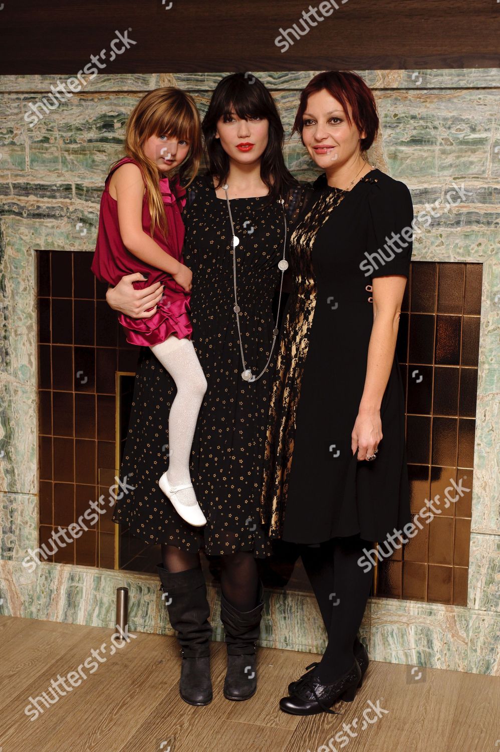 Daisy Lowe Pearl Lowe Betty Lowe Editorial Stock Photo - Stock Image ...