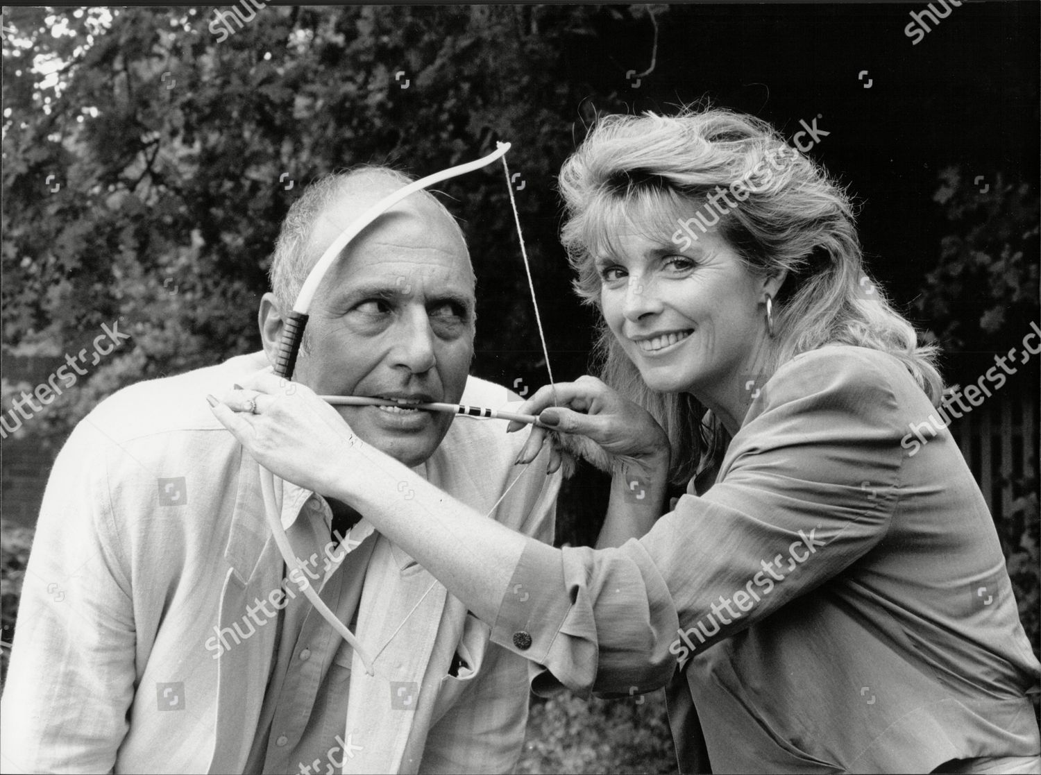 Actress Jan Harvey Actor Stephen Yardley Editorial Stock Photo - Stock ...