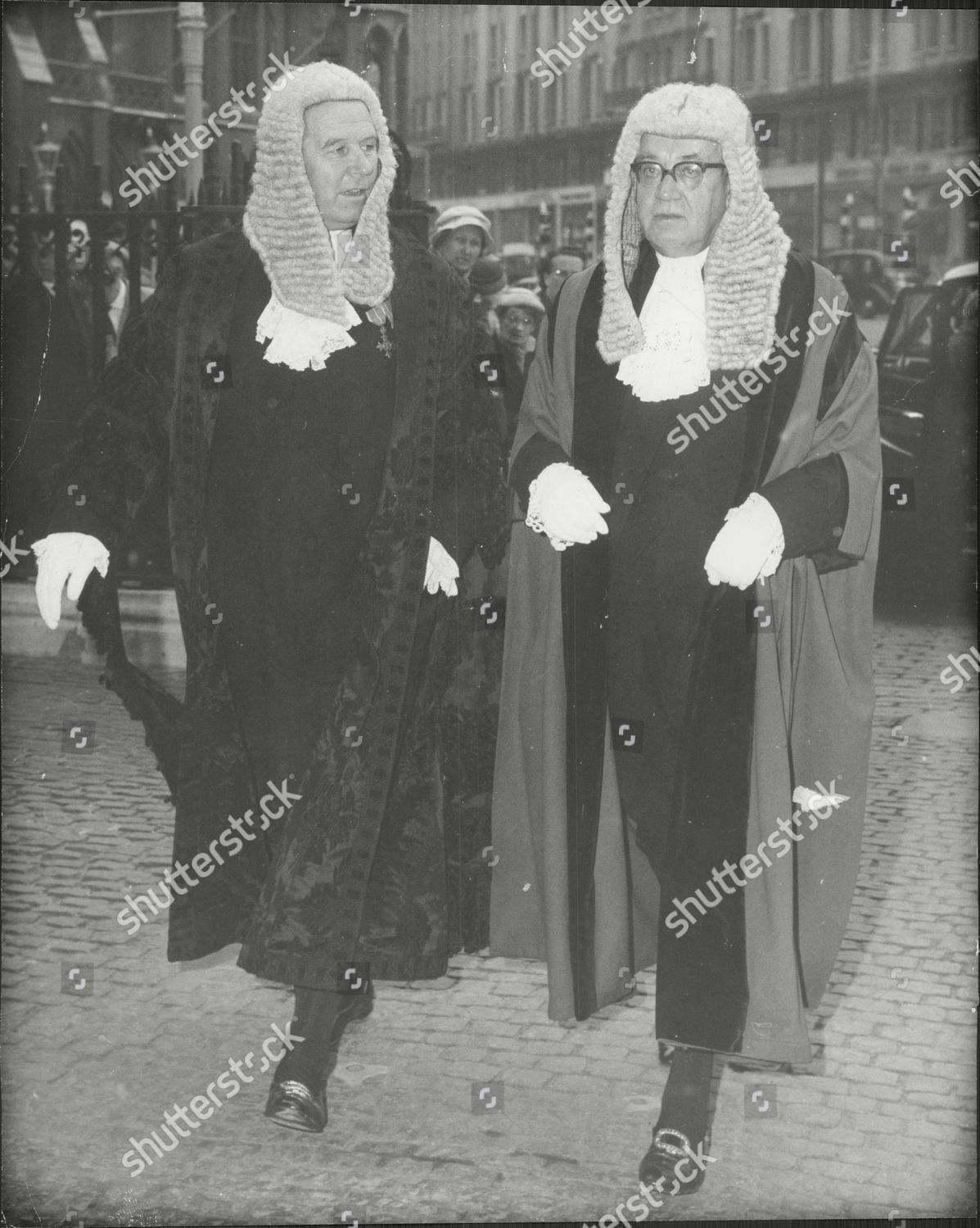 Judge Carl Aarvold Sir Anthony Hawke Editorial Stock Photo - Stock ...