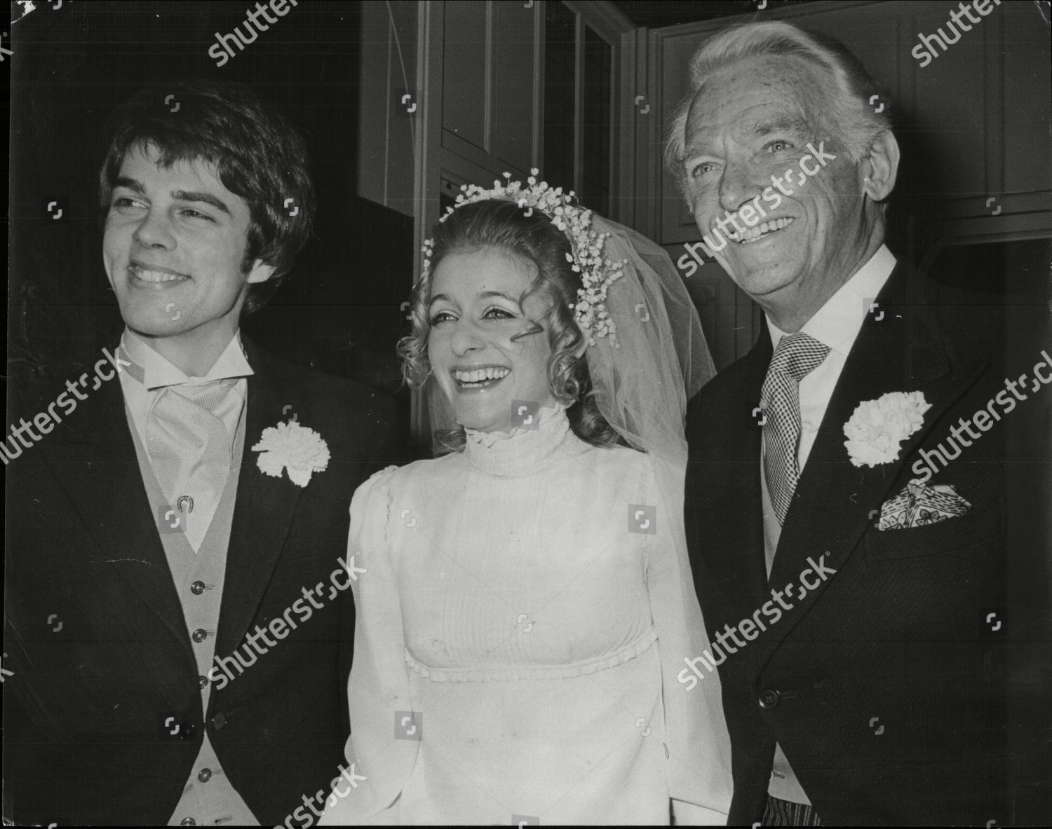 Richard Morant Marries Melissa Fairbanks St: foto stock editoriale ...