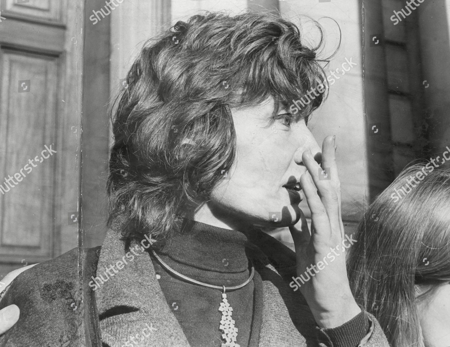 Playwright Widow Actor Patrick Wymark Olwen Editorial Stock Photo ...