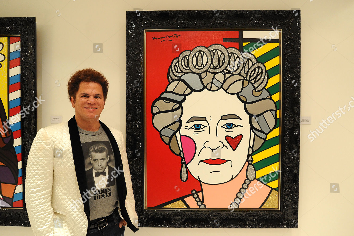 Romero Britto Painting Queen Editorial Stock Photo - Stock Image ...