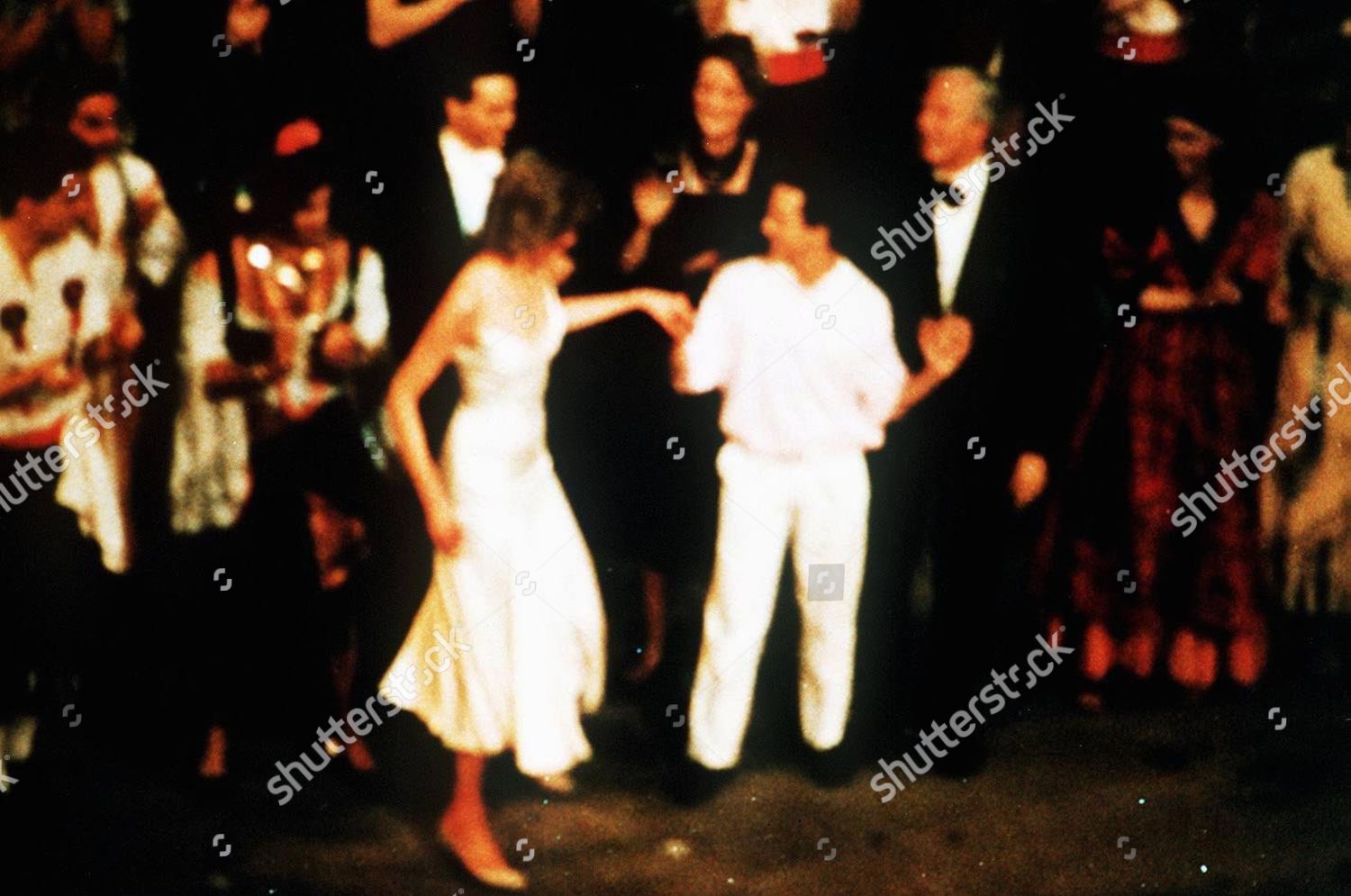 Princess Diana Dancing Wayne Sleep Editorial Stock Photo - Stock Image ...