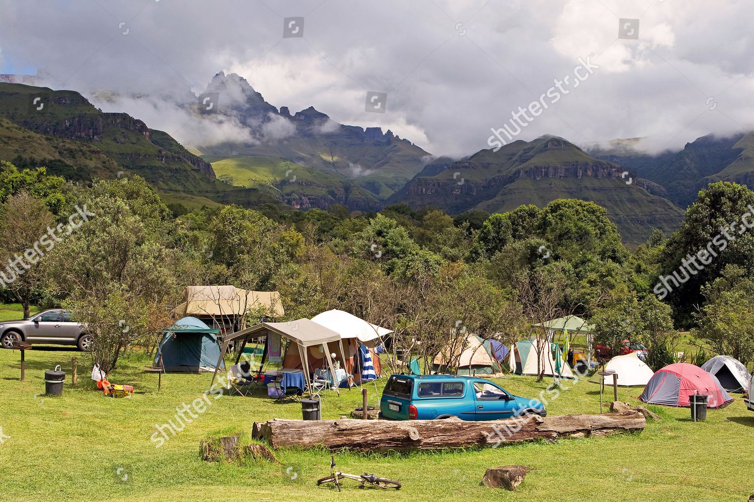 View Camping Plots Monks Cowl Campsite Editorial Stock Photo - Stock ...