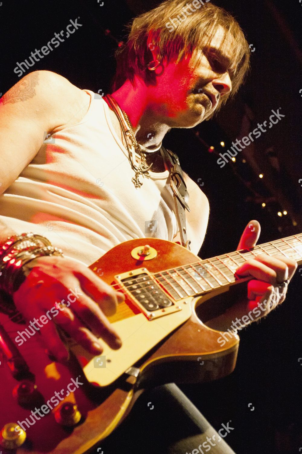 True Rocknroll Legend Brian Robbo Robertson Editorial Stock Photo ...