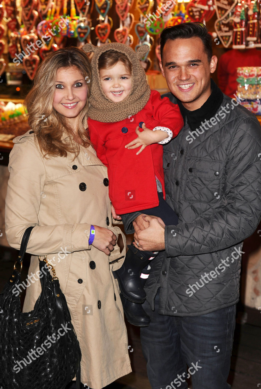 Gareth Gates Wife Suzanne Daughter Missy Editorial Stock Photo - Stock ...
