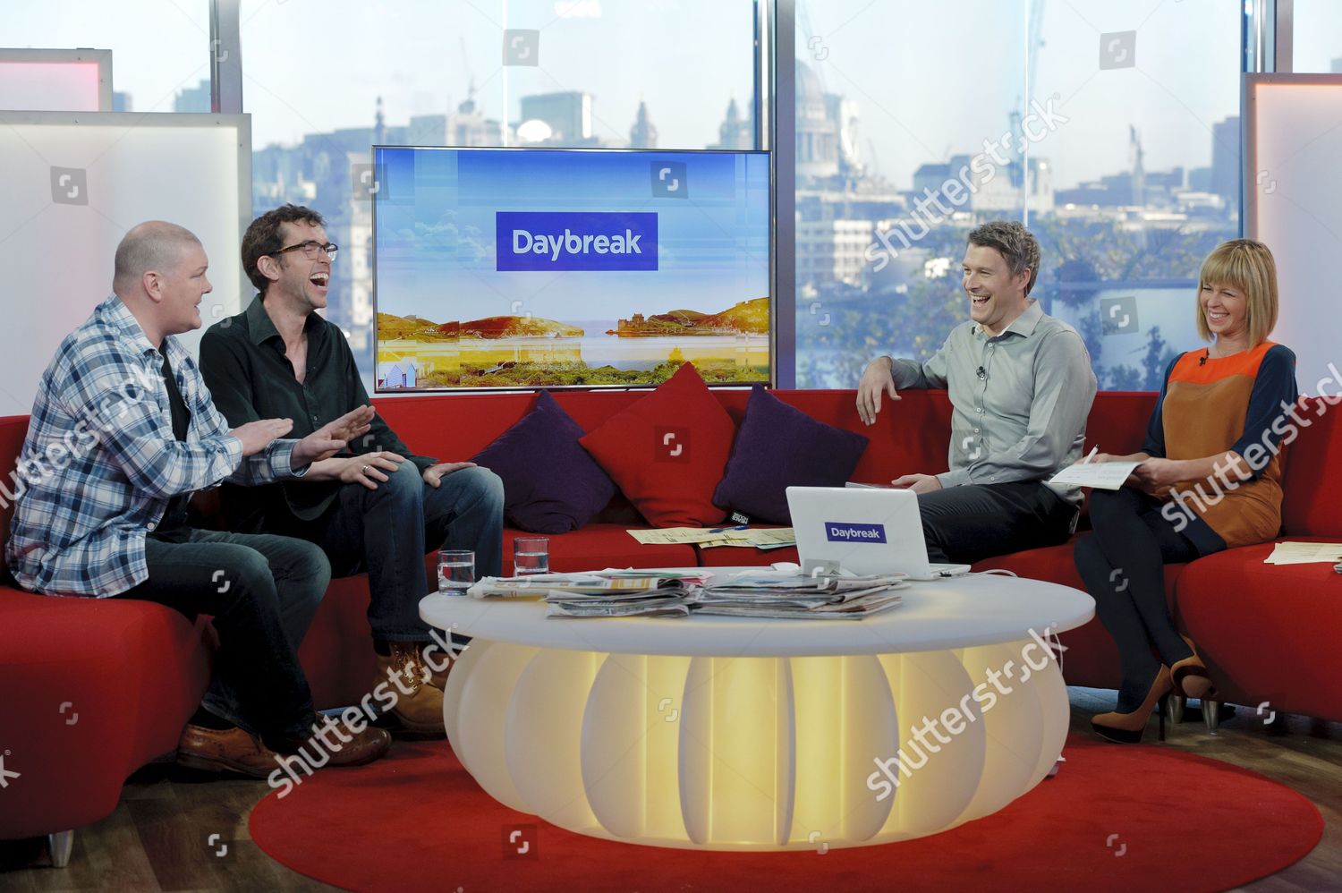 Dominic Brunt Mark Charnock Dan Lobb Editorial Stock Photo - Stock ...