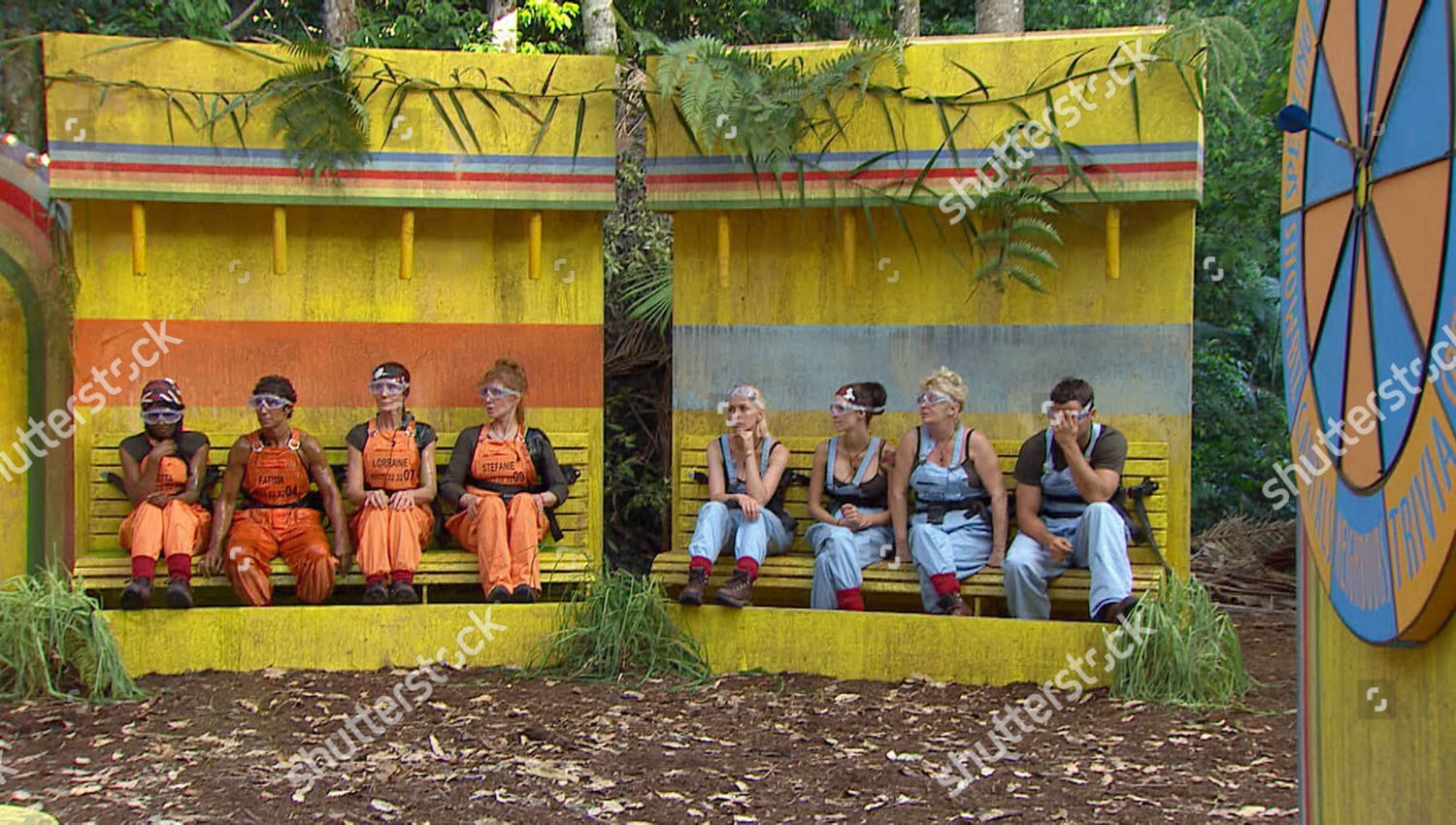 Blue Orange Teams Go Against Each Editorial Stock Photo - Stock Image ...