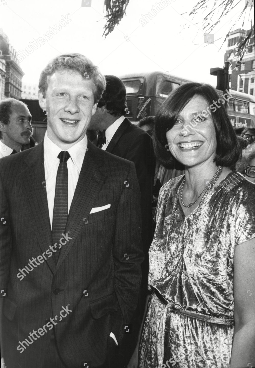 Actress Caroline Mortimer Son Jason Bennett Editorial Stock Photo ...