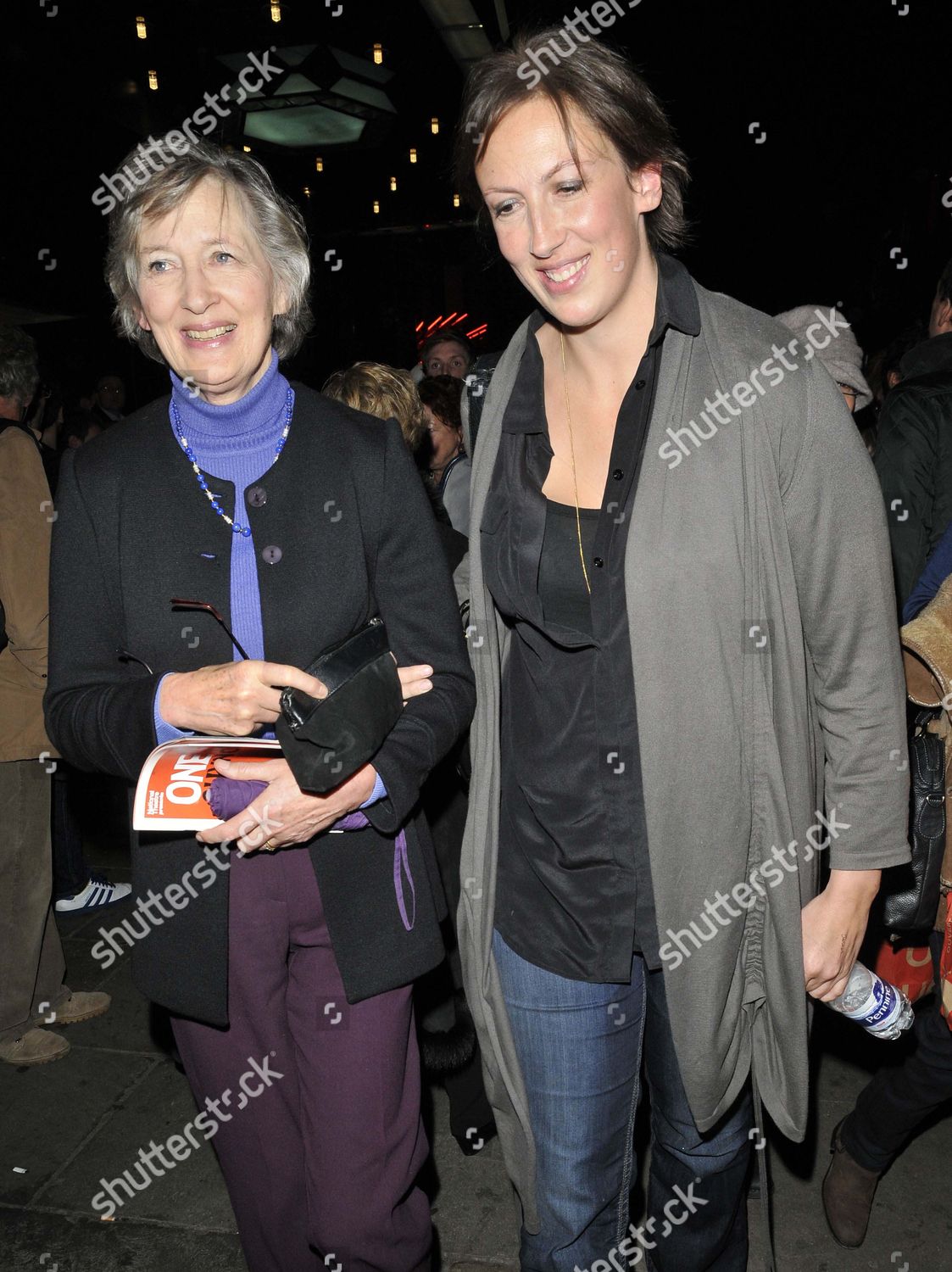 Miranda Hart Mother Diana Hart Editorial Stock Photo - Stock Image ...