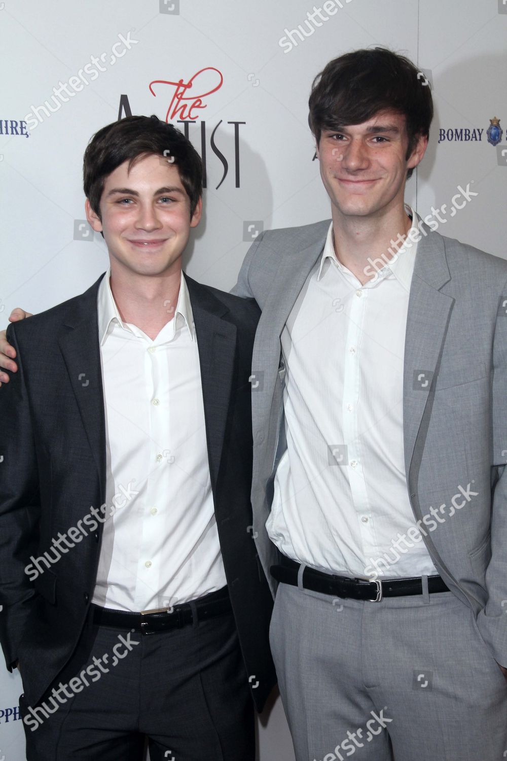 Logan Lerman Cooper Hefner Editorial Stock Photo - Stock Image ...