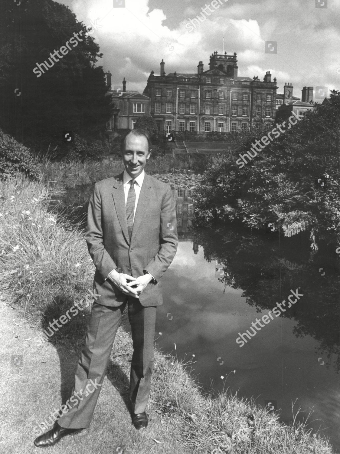 Marcus Binney Garden Biddulph Grange Staffordshire Editorial Stock ...