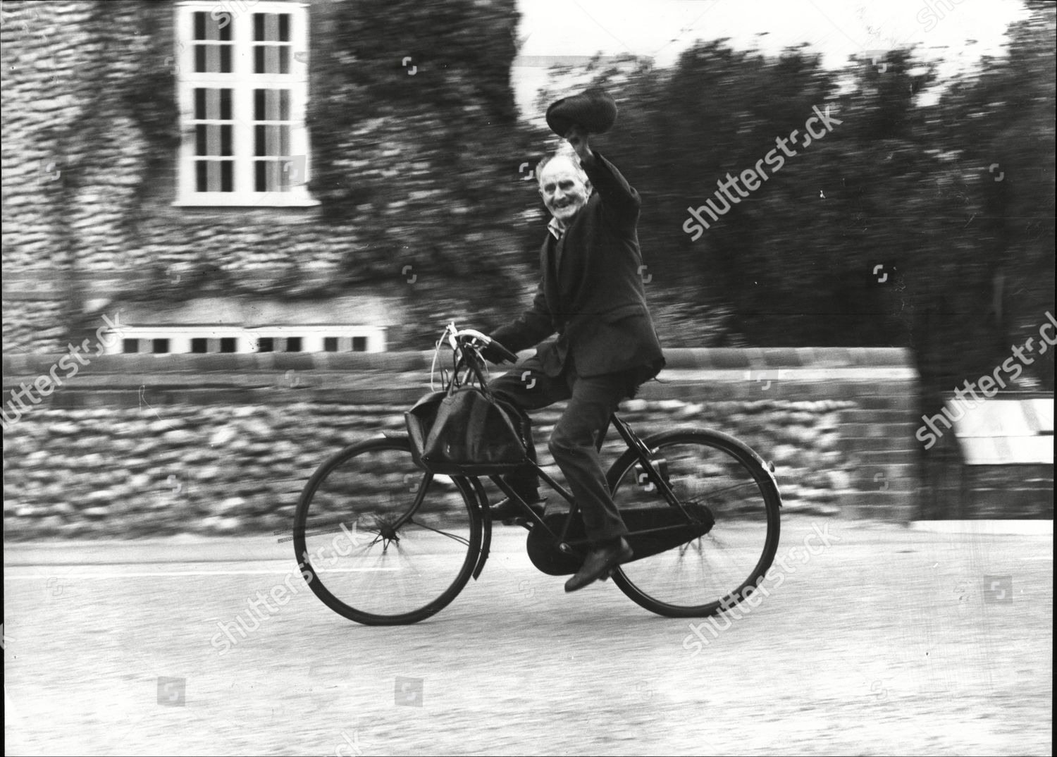 Fred Dennis Aged 72 Norfolk Village Editorial Stock Photo - Stock Image ...