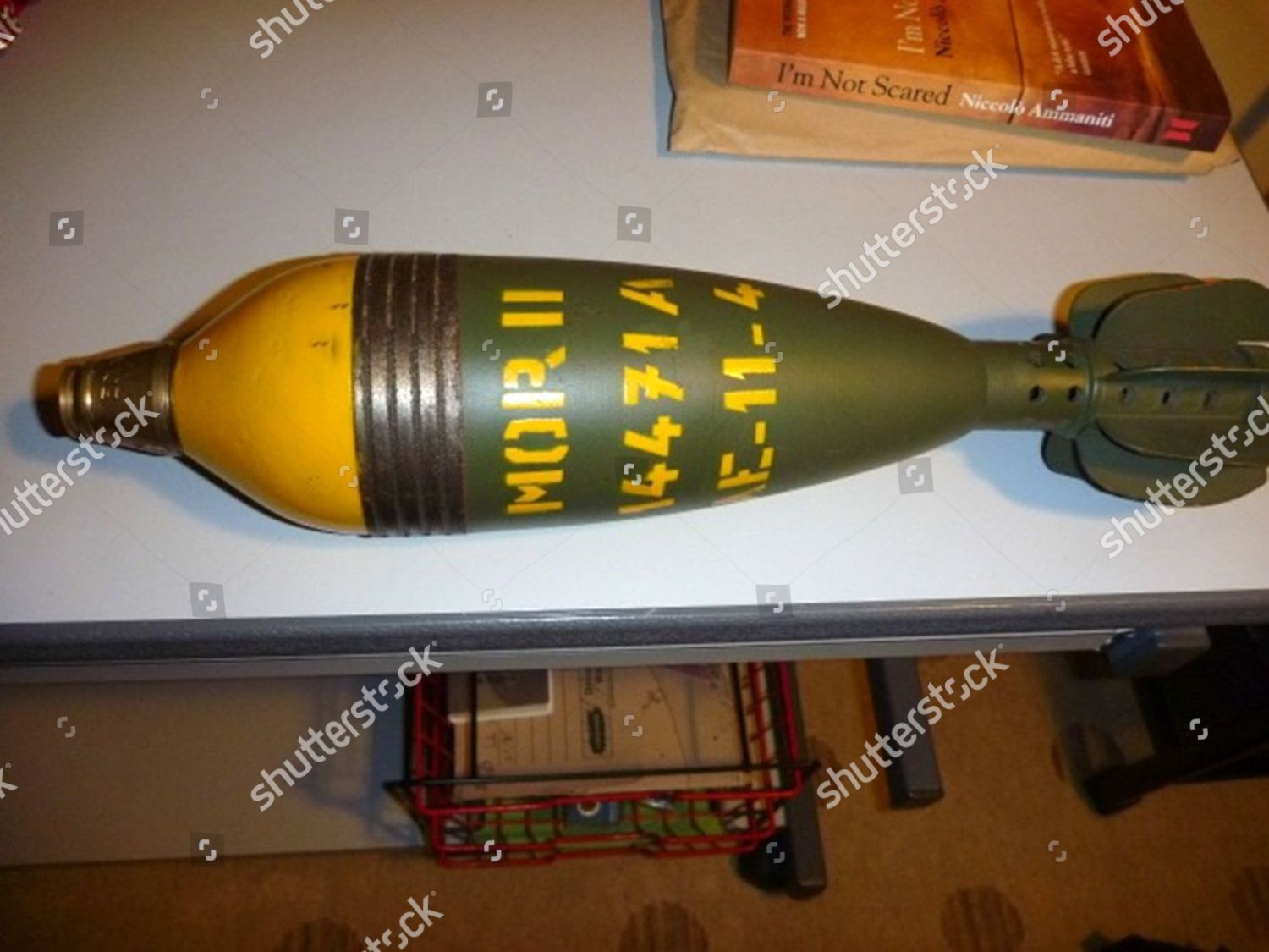 Spanish 81mm Mortar Bomb Luke Stillmans Editorial Stock Photo - Stock ...
