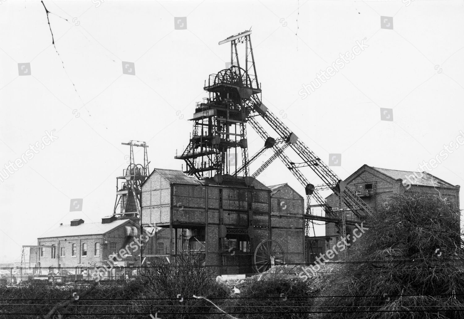 Golborne Colliery Manchester 1979 On 18 Editorial Stock Photo - Stock ...