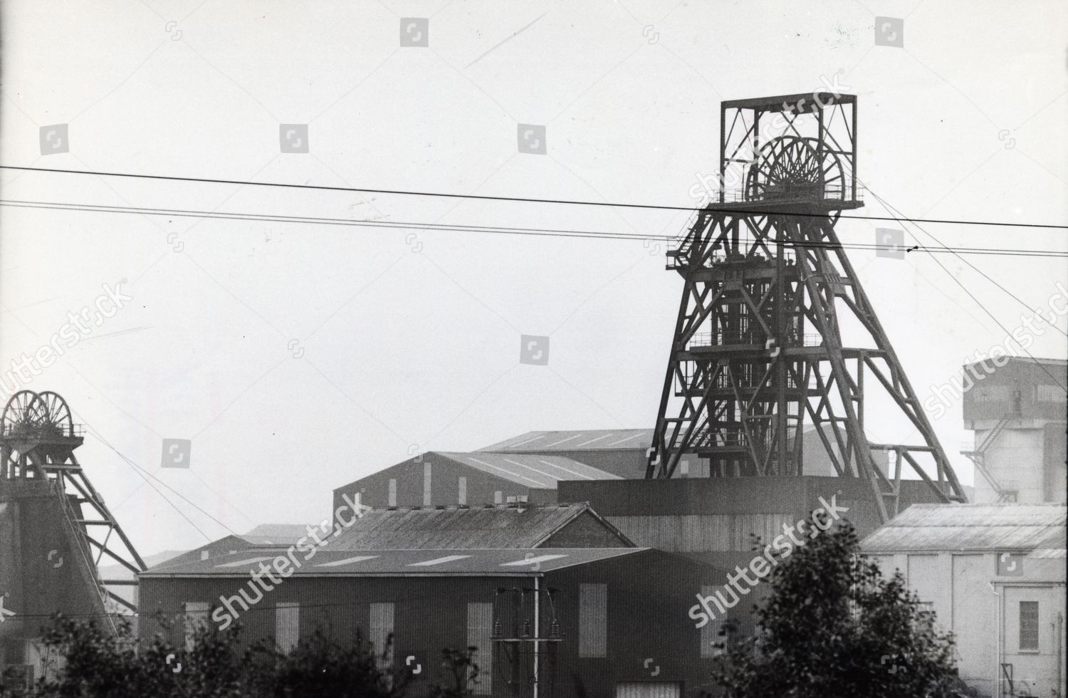 Hucknall Pit Hucknall Colliery Near Nottingham Editorial Stock Photo ...