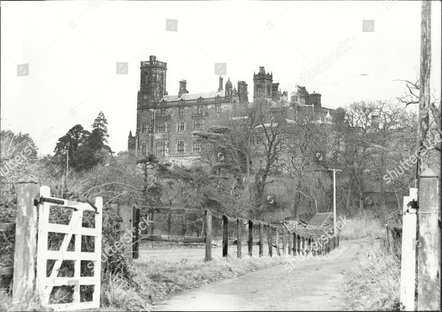 Merevale Hall Near Atherstone Warwickshire Designed Editorial Stock ...