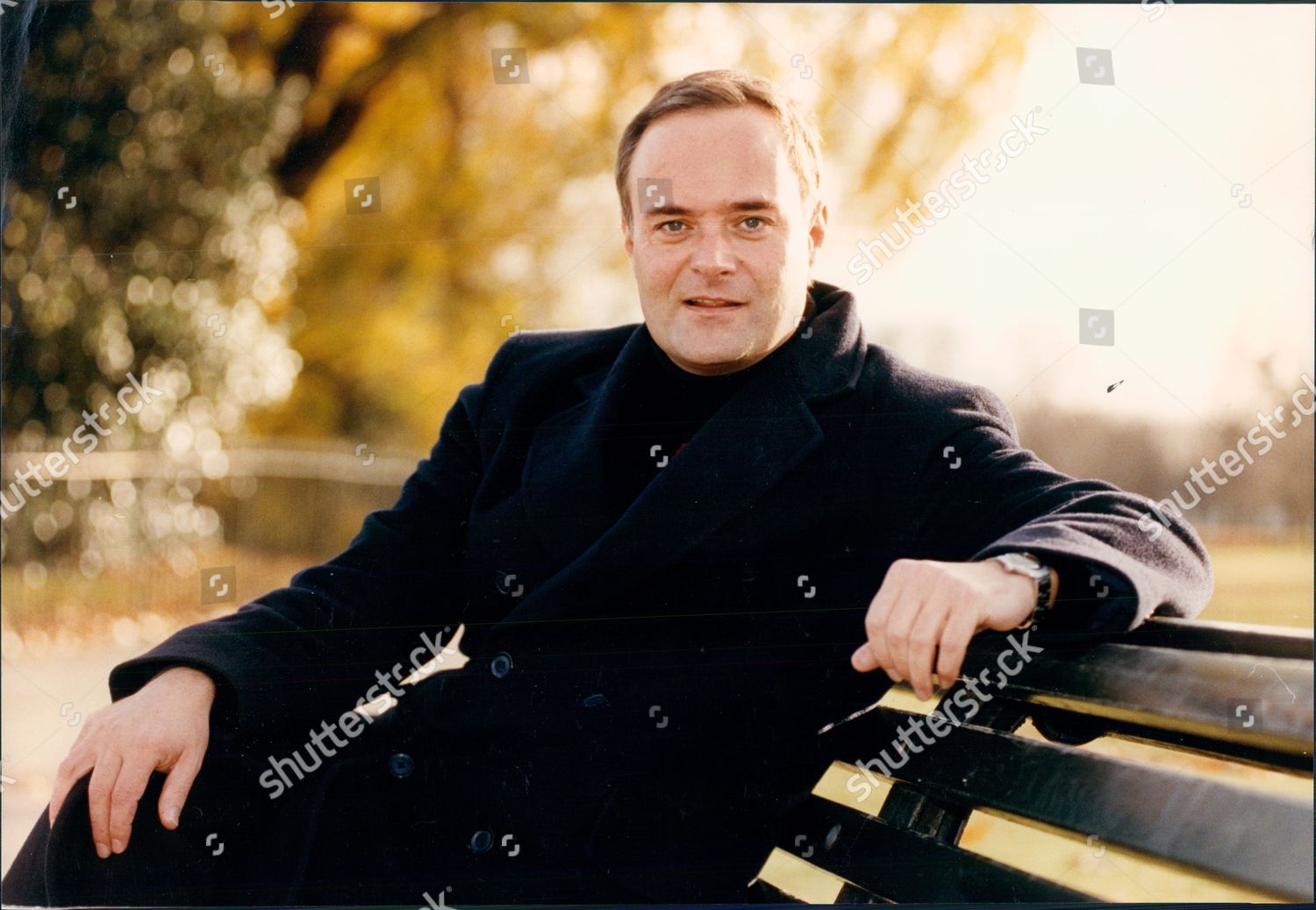 Leonard Whiting Actor On Park Bench Editorial Stock Photo - Stock Image ...