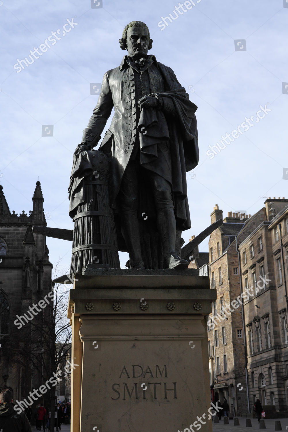 Statue Adam Smith 17231790 On Royal Editorial Stock Photo - Stock Image ...