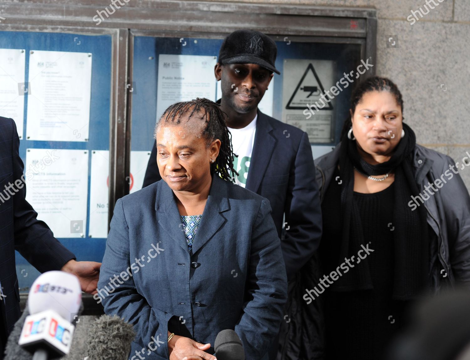 Doreen Lawrence Son Stuart Her Sister Editorial Stock Photo - Stock ...