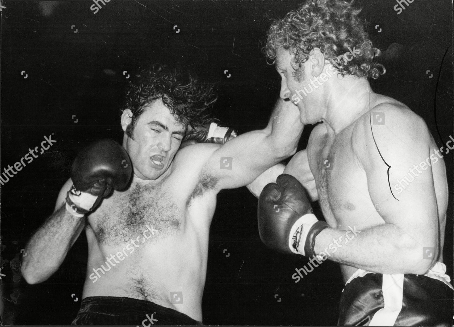Boxer Joe Bugner V Tony Doyle Editorial Stock Photo - Stock Image ...