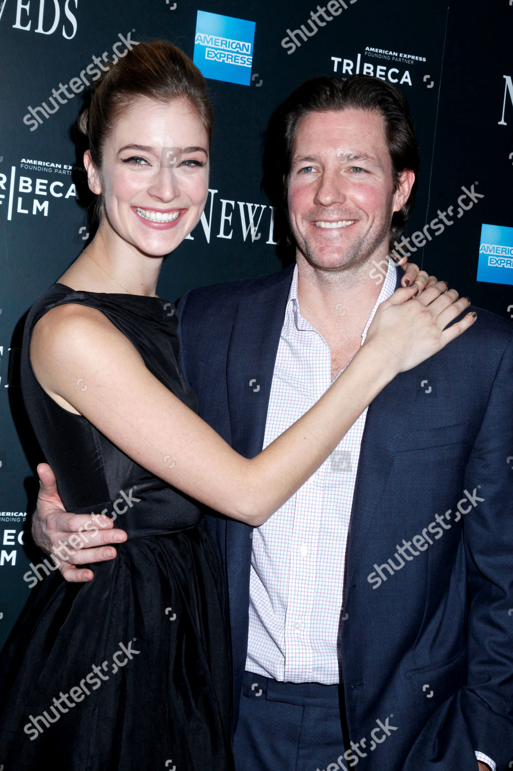 Caitlin Fitzgerald Edward Burns Editorial Stock Photo - Stock Image ...