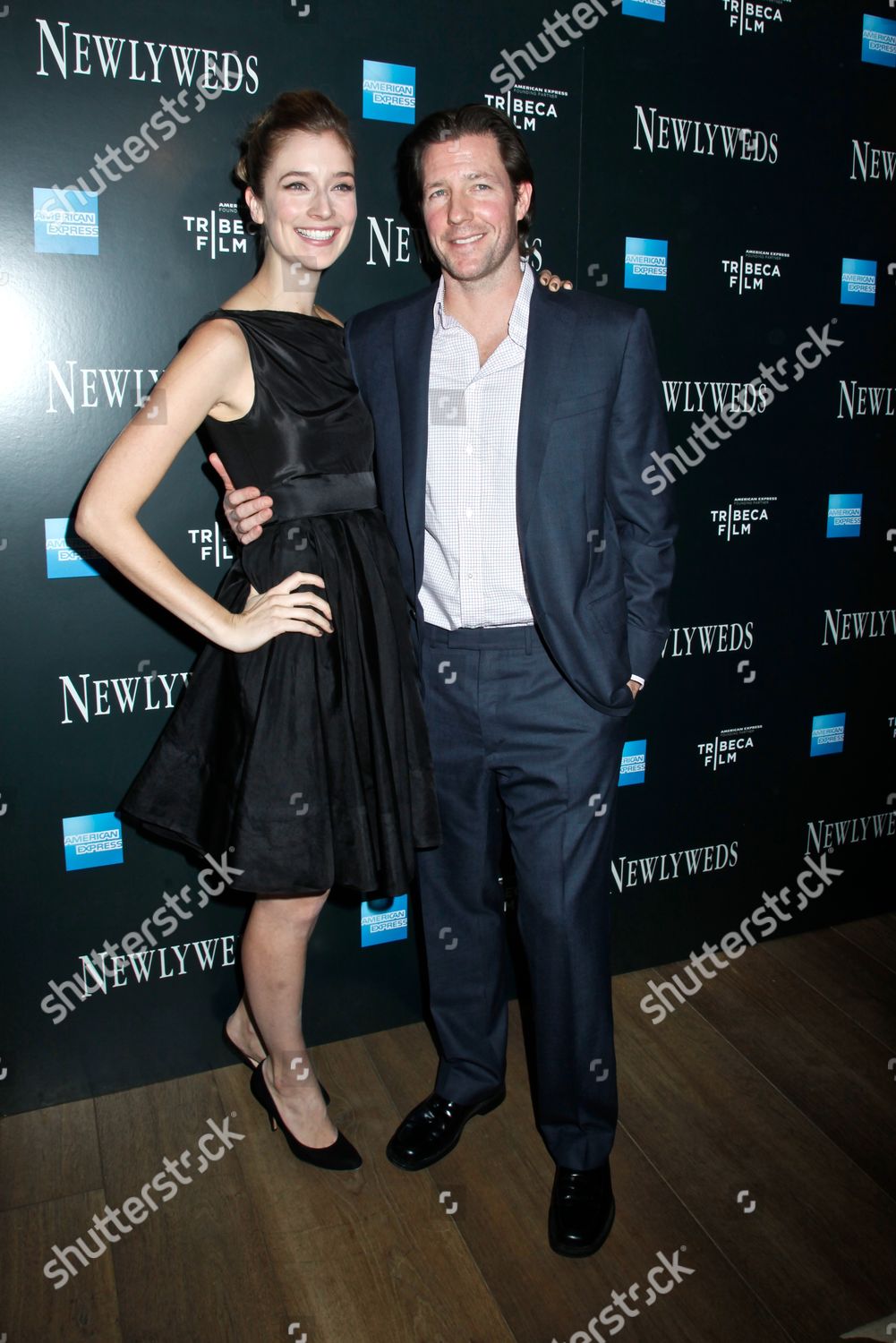 Caitlin Fitzgerald Edward Burns Editorial Stock Photo - Stock Image ...