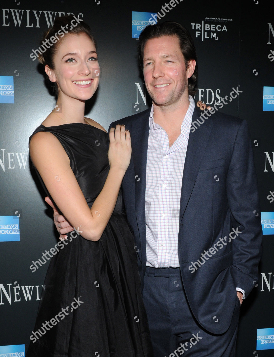 Caitlin Fitzgerald Edward Burns Editorial Stock Photo - Stock Image ...