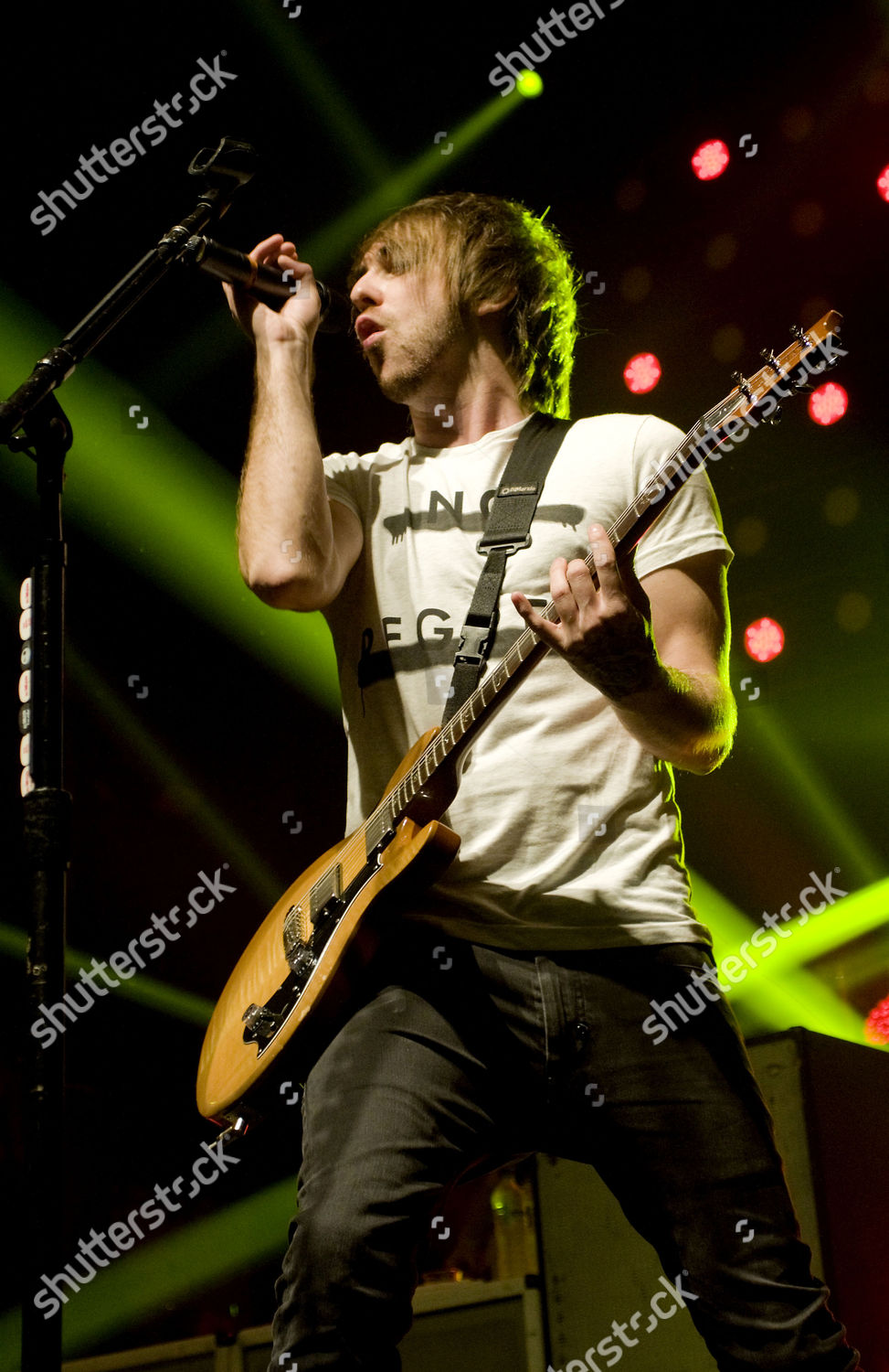 All Time Low Alexander Gaskarth Editorial Stock Photo - Stock Image ...