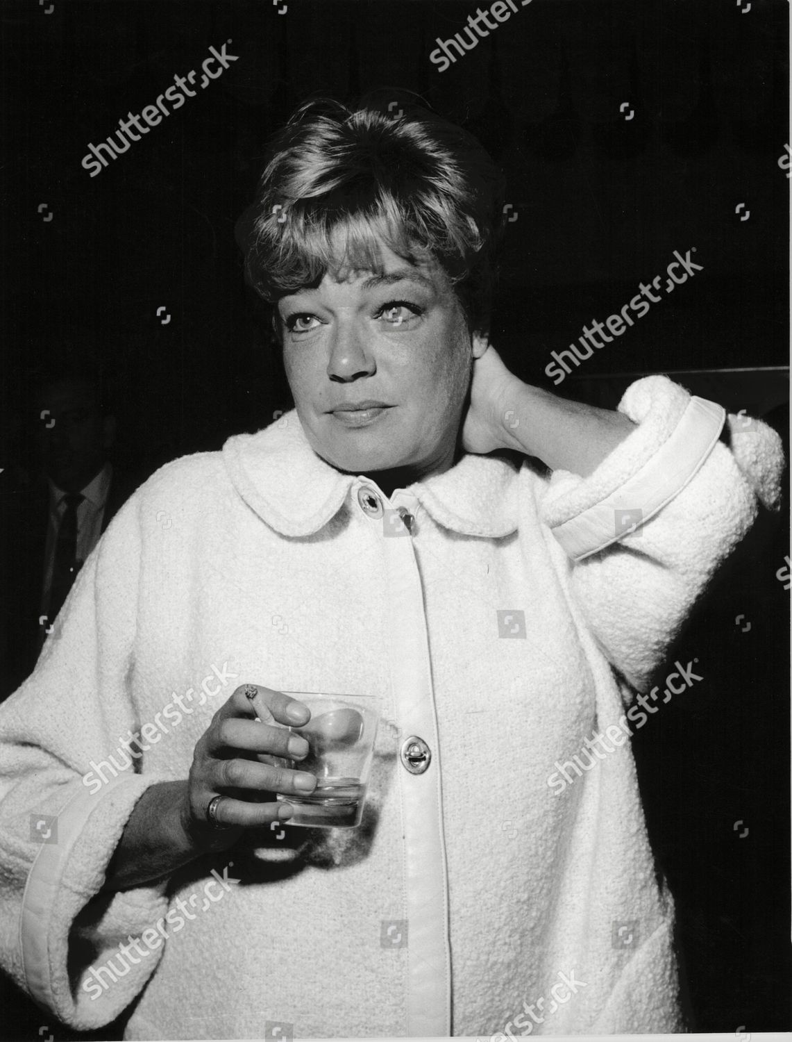 Simone Signoret French Actress 1966 Editorial Stock Photo - Stock Image ...