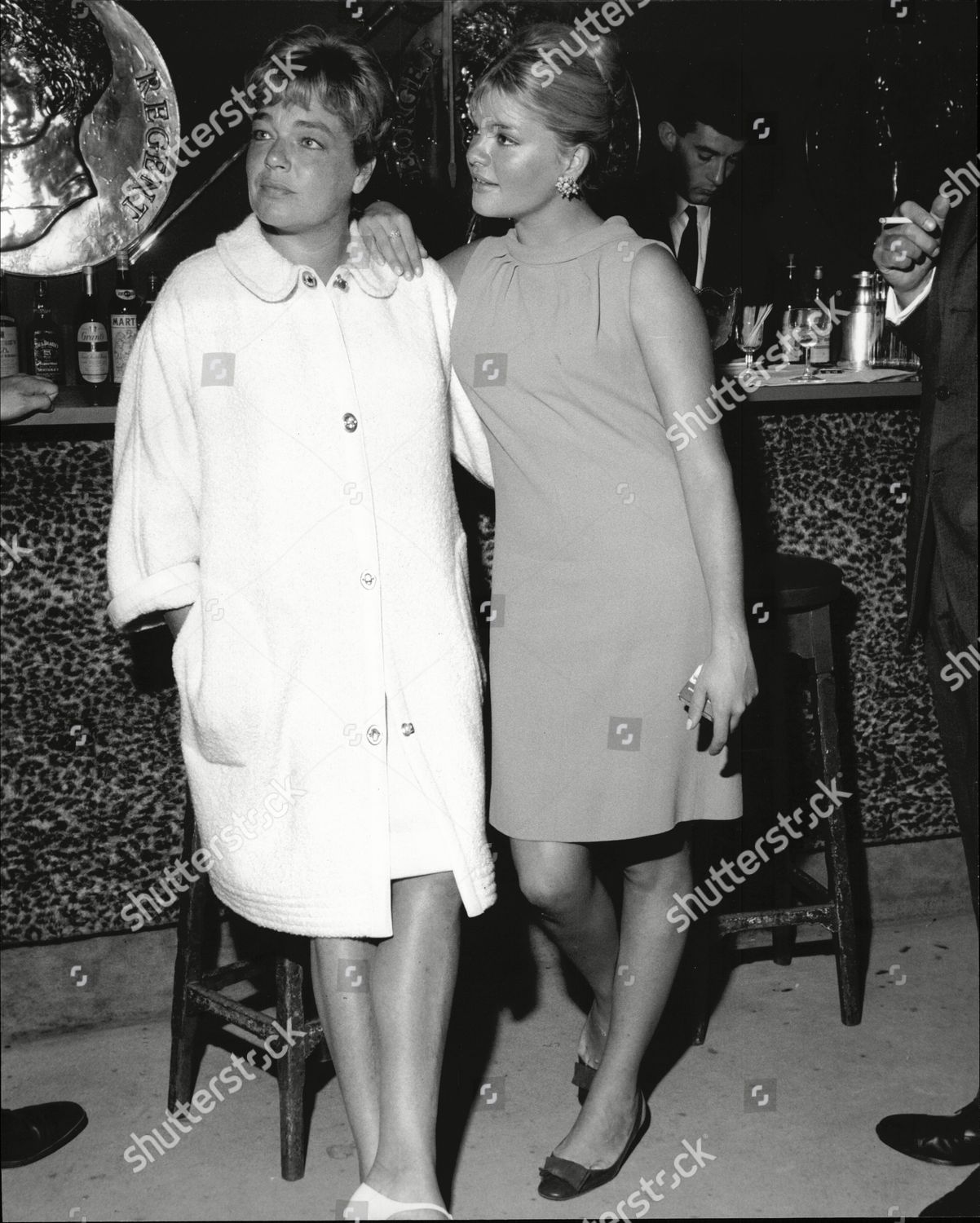 Simone Signoret French Actress Daughter Catherine Editorial Stock Photo ...