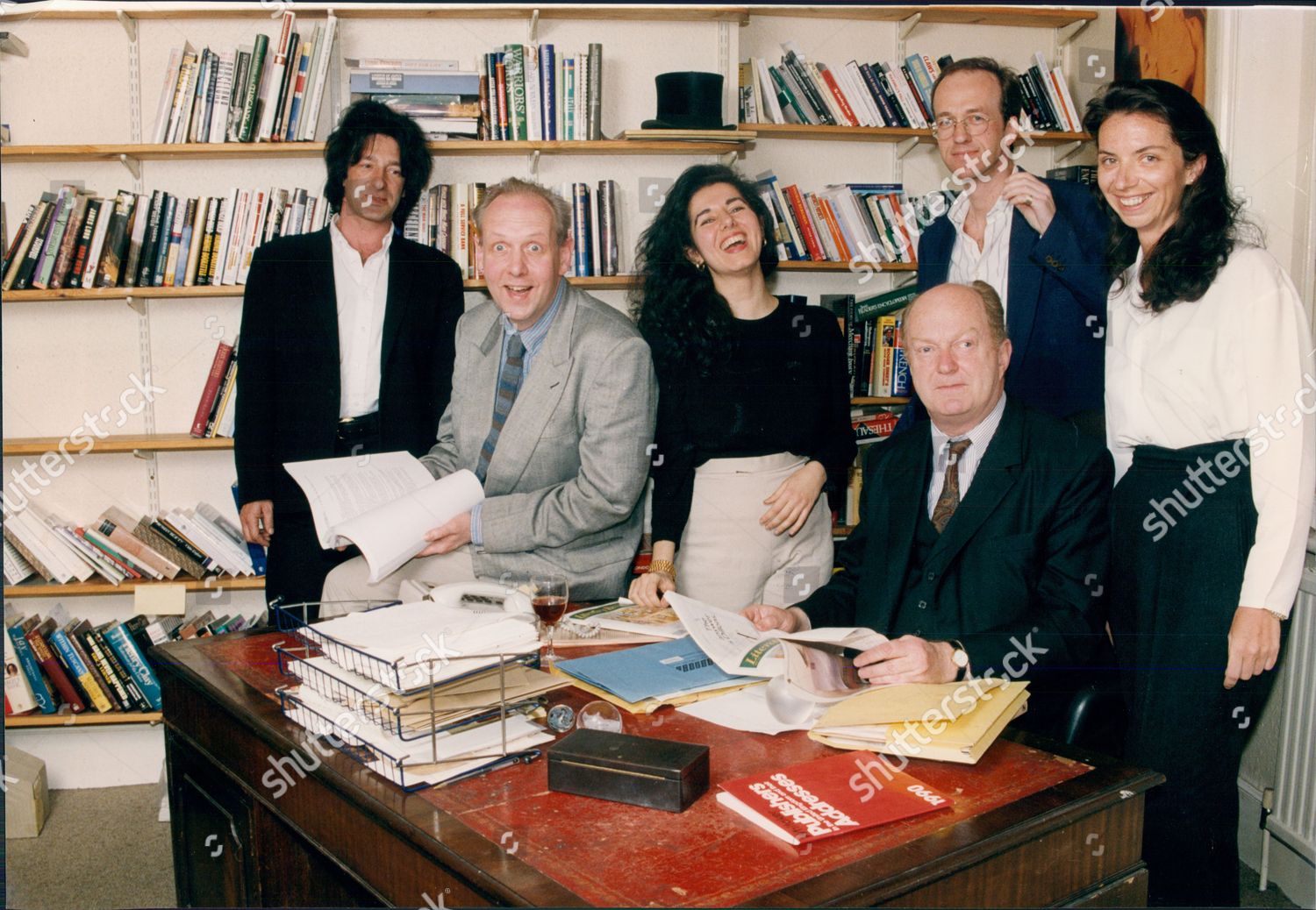 Bert Posner Patrick Oconnor Auberon Waugh Editorial Stock Photo - Stock ...