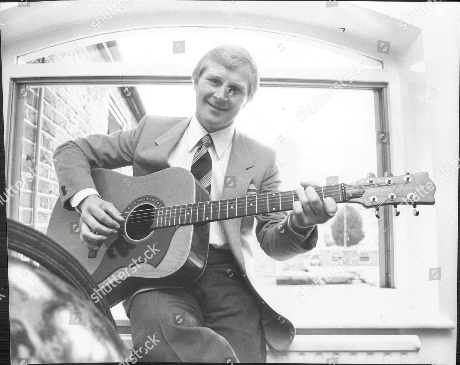 Jim Watt Boxer Posing Guitar 1980 Editorial Stock Photo - Stock Image ...