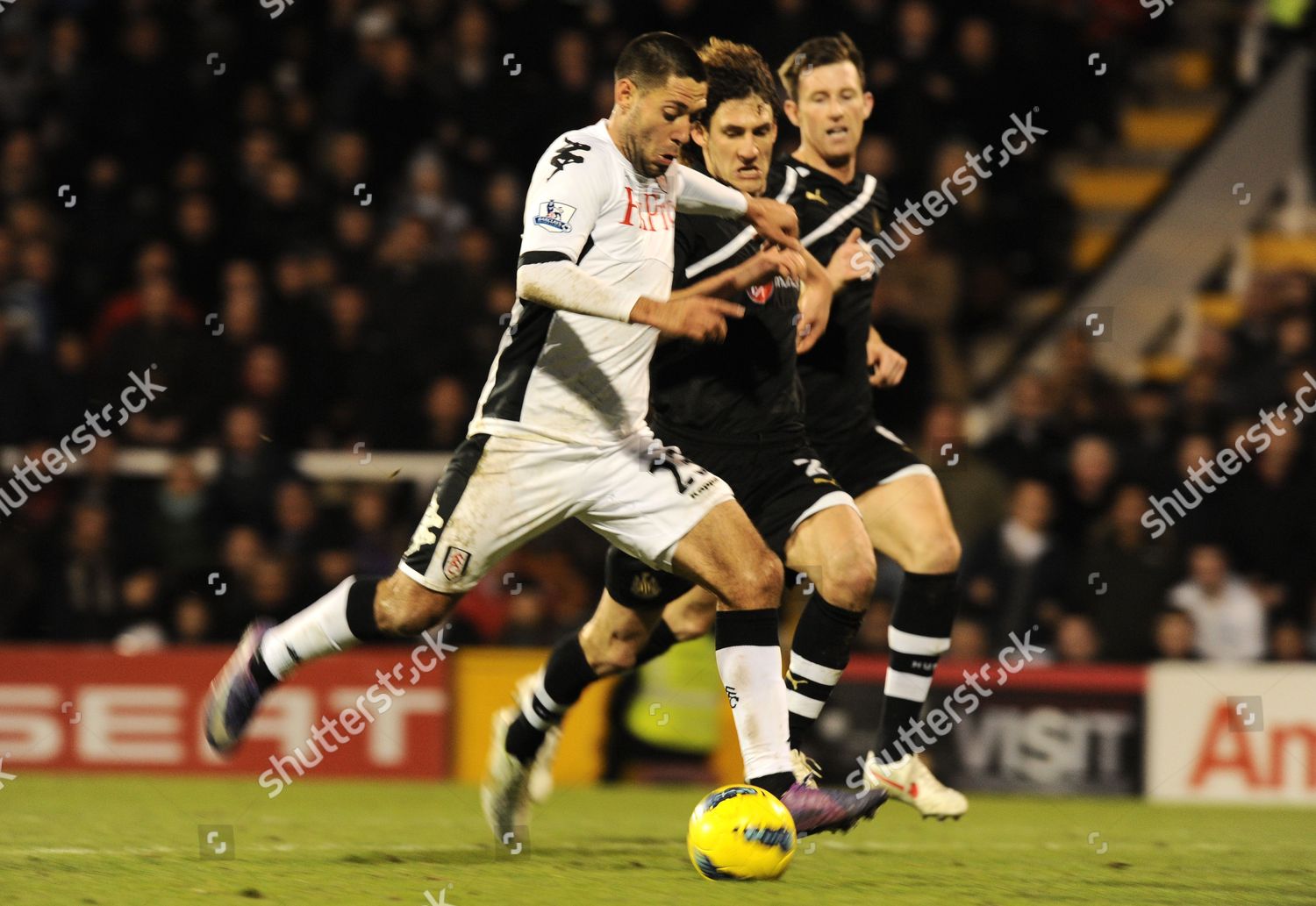 Clint Dempsey Fulham Scores Complete His Editorial Stock Photo - Stock ...