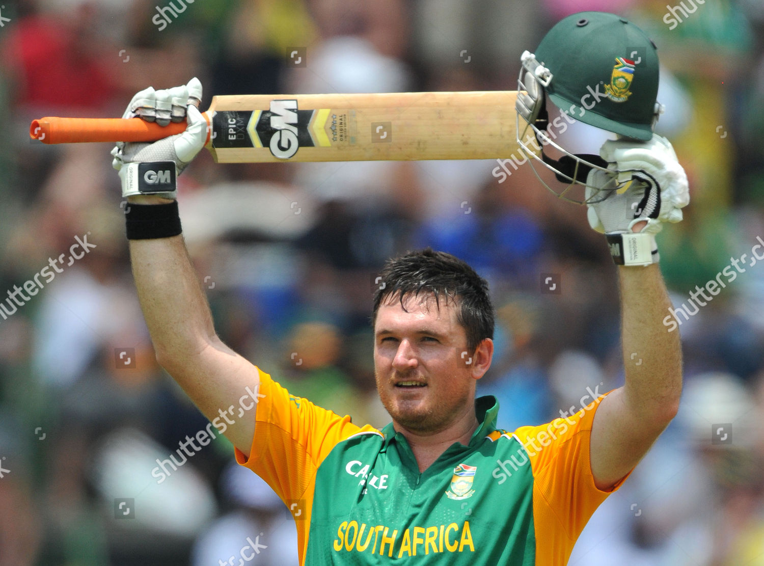 Graeme Smith South Africa Celebrates His Editorial Stock Photo - Stock ...
