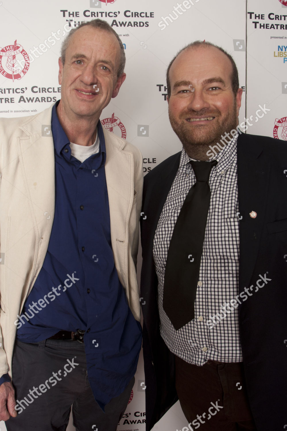Arthur Smith Mark Shenton Press Room Editorial Stock Photo - Stock ...