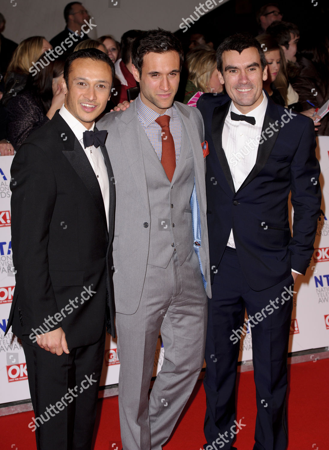 Chris Bisson Rik Makarem Jeff Hordley Editorial Stock Photo - Stock ...