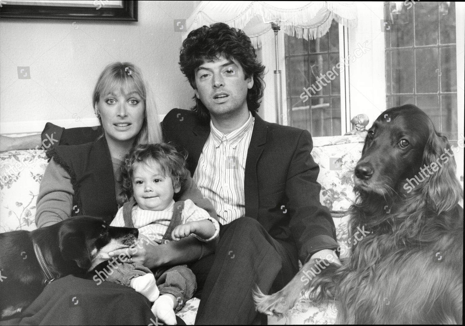 Actress Carol Royle Son Sam Taran - Foto de stock de contenido ...