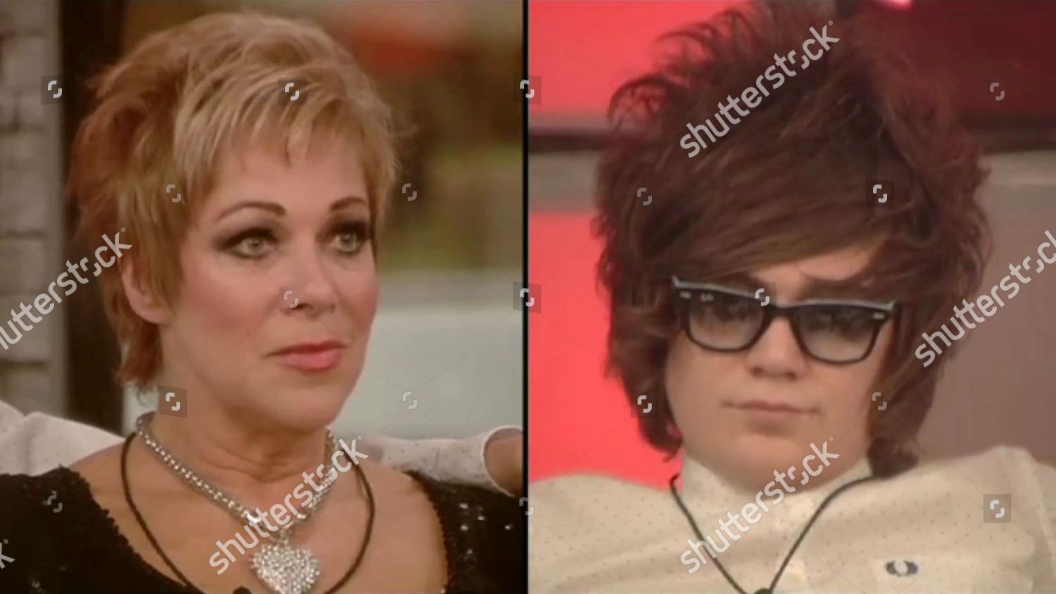 Denise Welch Announced Winner Frankie Cocozza Editorial Stock Photo ...
