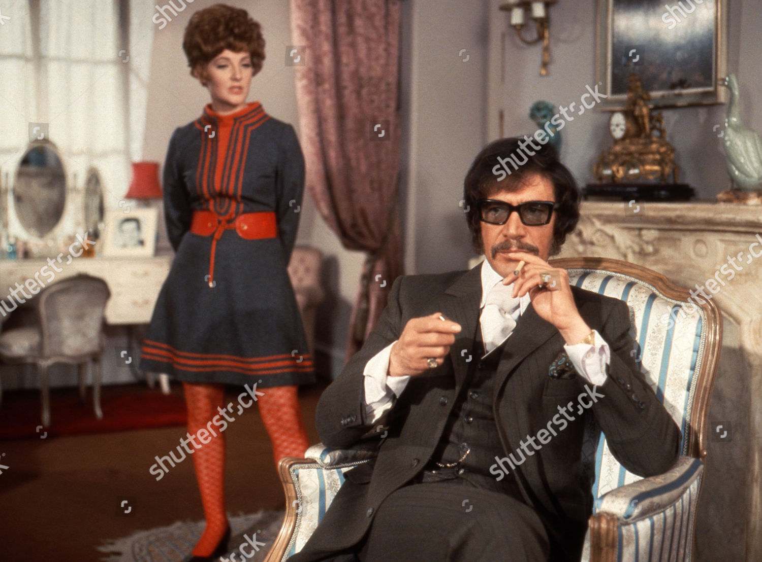 Department S Rosemary Nichols Peter Wyngarde Editorial Stock Photo ...