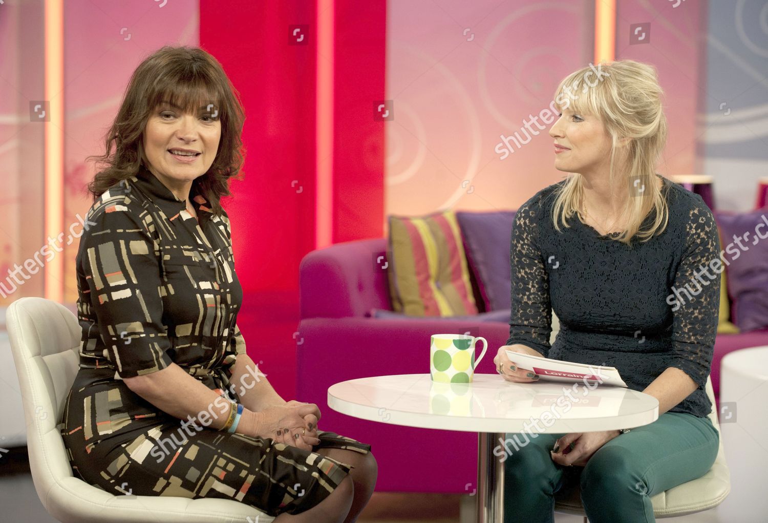 Presenter Lorraine Kelly Jill Wanless Editorial Stock Photo - Stock ...