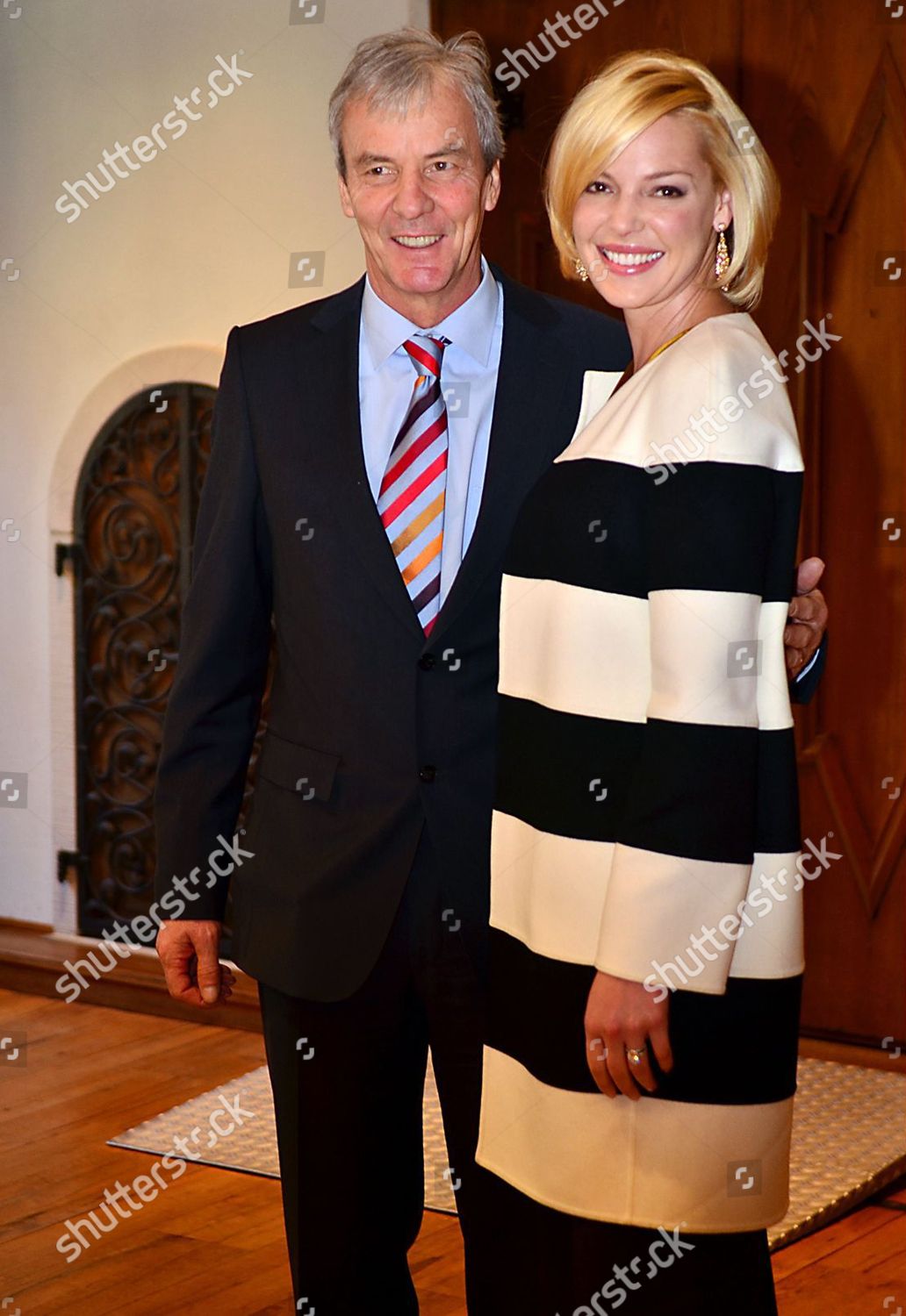 Mayor Dr Juergen Zeiger Katherine Heigl Editorial Stock Photo - Stock ...